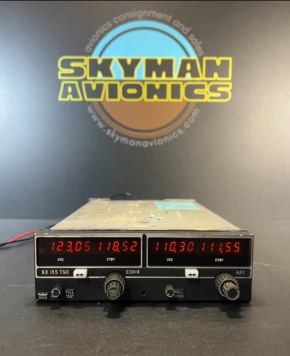 Bendix King KX 155 NAV/COM W/GS - 28V | Skyman Avionics