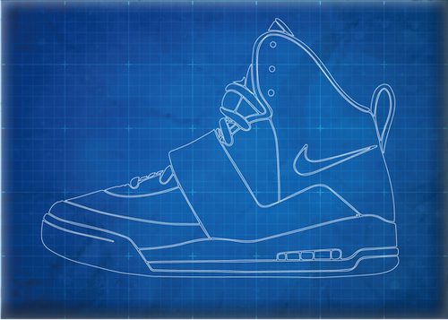 Air Yeezy 1 Pattern | ReverseLand