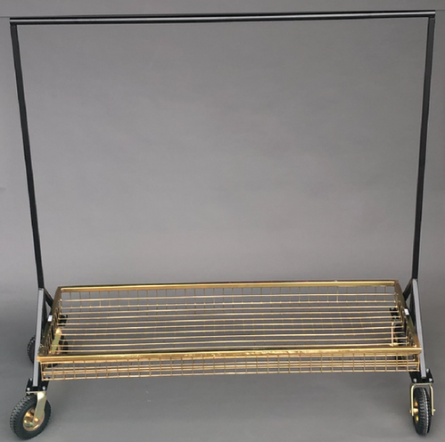Film Set Rack with 62cm Wire Mesh | Fashion Racks