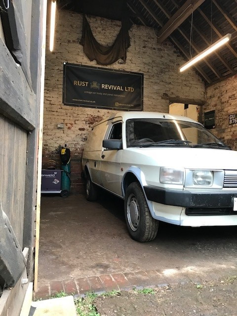 Austin Maestro Van Restoration, Classic Car Restoration, Vintage Car ...