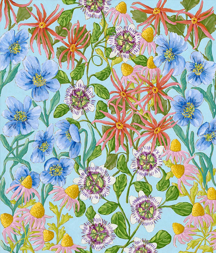 'Passiflora' cotton rag paper print | KateQuinnArt