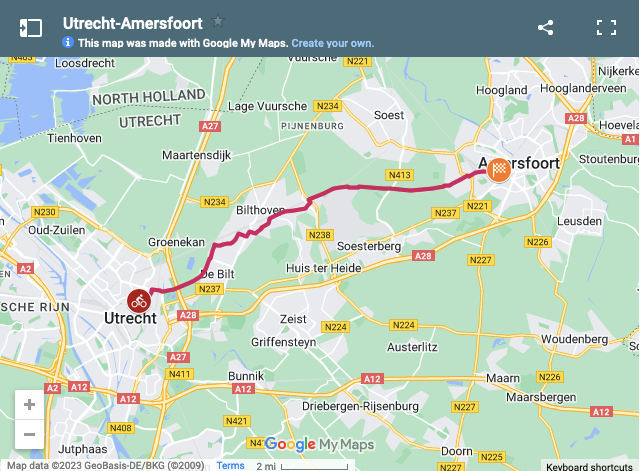 Unforgettable Bike Ride: Utrecht to Amersfoort in The Netherlands