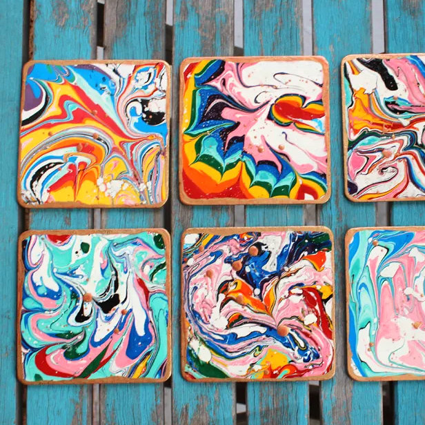 Marble Madness | Crappy Craft Club