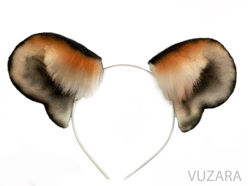 Tiger Ears Headband - Wired / Poseable | Vuzara.com