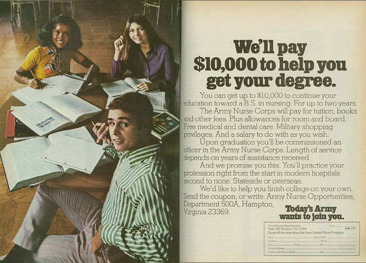 Vintage Recruitment Ads | Kara Dixon Vuic