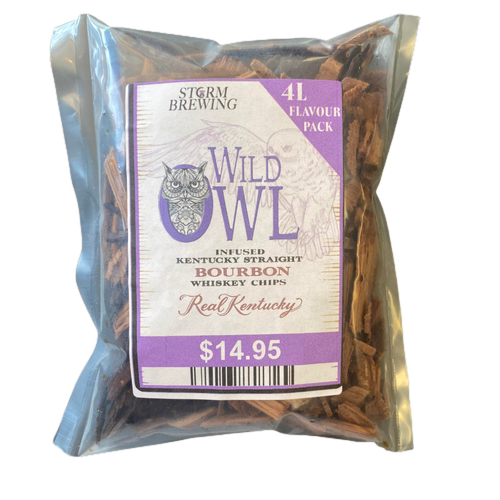 Wild Owl - Bourbon Infused Oak Chips | Storm Brewing