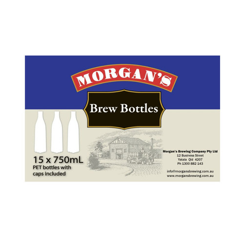 Morgan's - 750ml PET Beer Bottles (Box of 15) | Storm Brewing