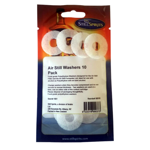 Air Still Carbon Filter Washers (10pk) | Storm Brewing