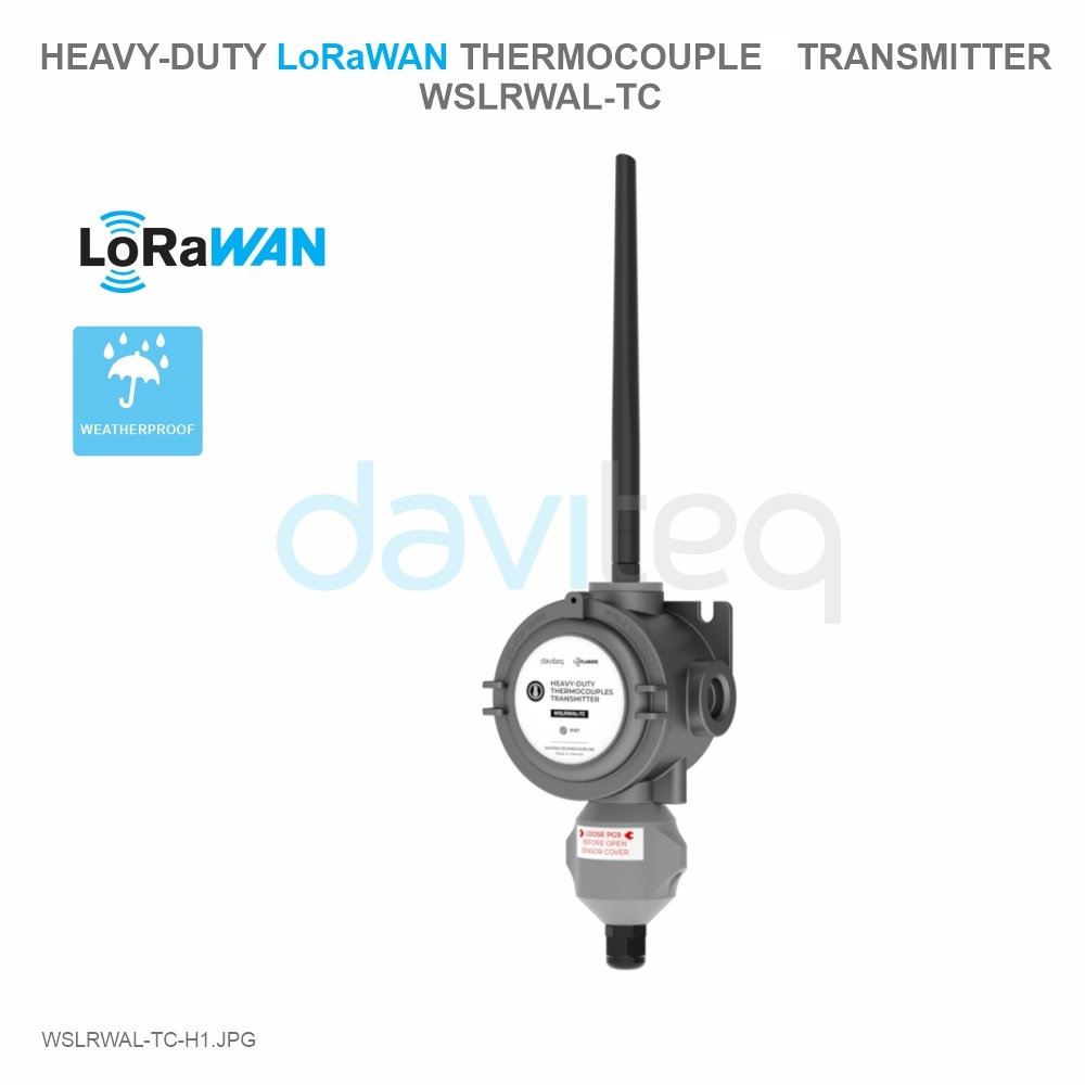 LoRaWAN Heavy-Duty Thermocouple Transmitter for Temp Monitoring