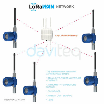 LoRaWAN Ex d Electro-chemical Oxygen Sensor