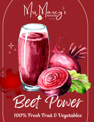 Beet Power Juice | Mrs Marcy'sHomemades