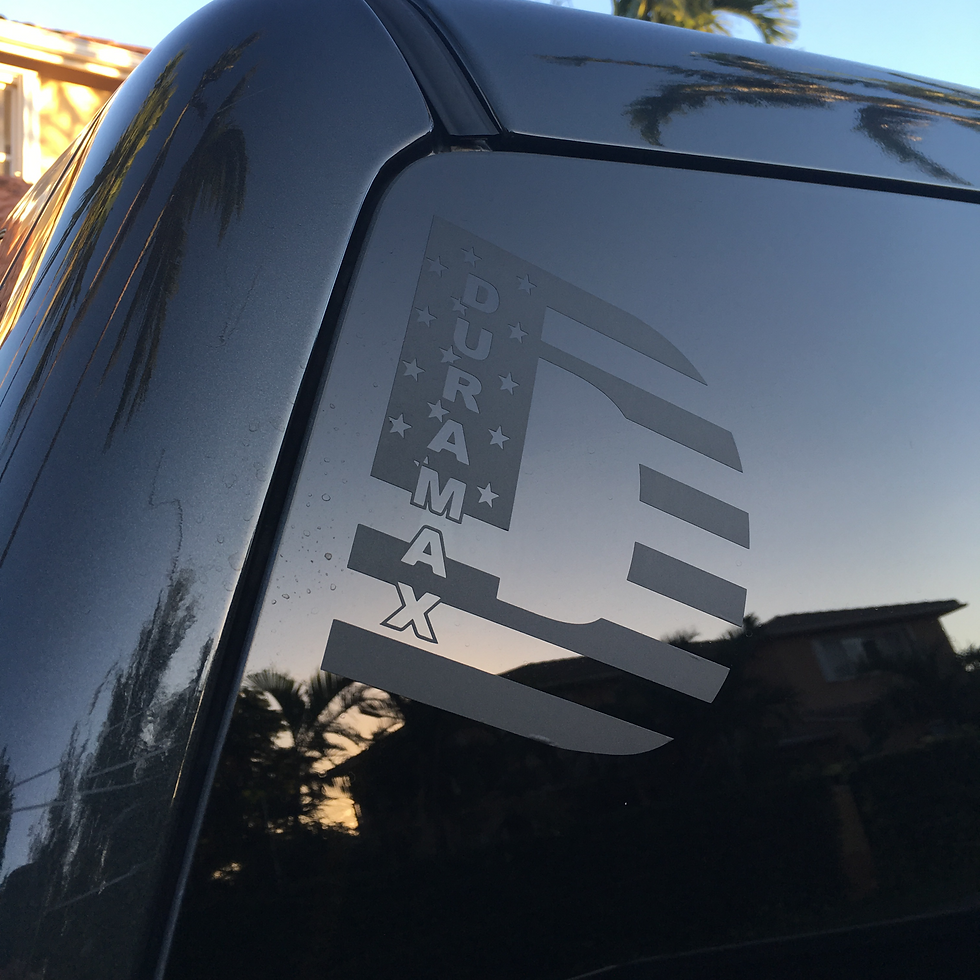 Duramax Flag Decal | shivelymachineworks