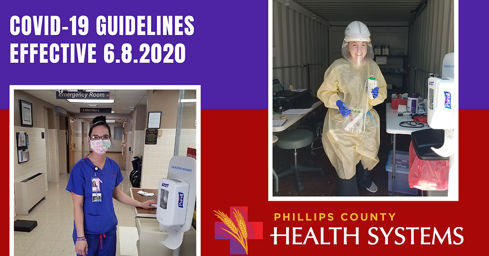 COVID-19 Guidelines Effective June 8, 2020