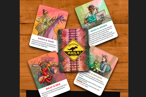 Cretaceous Rails Variable Player Powers Expansion x5 | Spielcraft Games