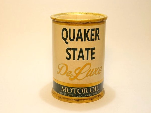 Quaker State DeLuxe Motor Oil | Woodhuggers