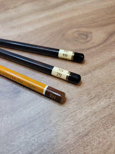 Pencil Set - 2H, 2B, 8B | ArtistAnd