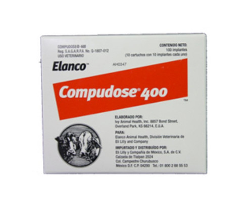 COMPUDOSE 400. 100 DOSIS | ZonaVeterinaria