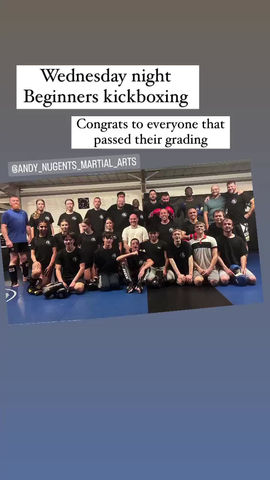 Kickboxing grading