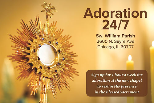 Eucharistic Adoration | Saint William Parish