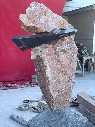 Candyce Garrett Granite Sculptor | Four decades of carving | Taos, NM, USA