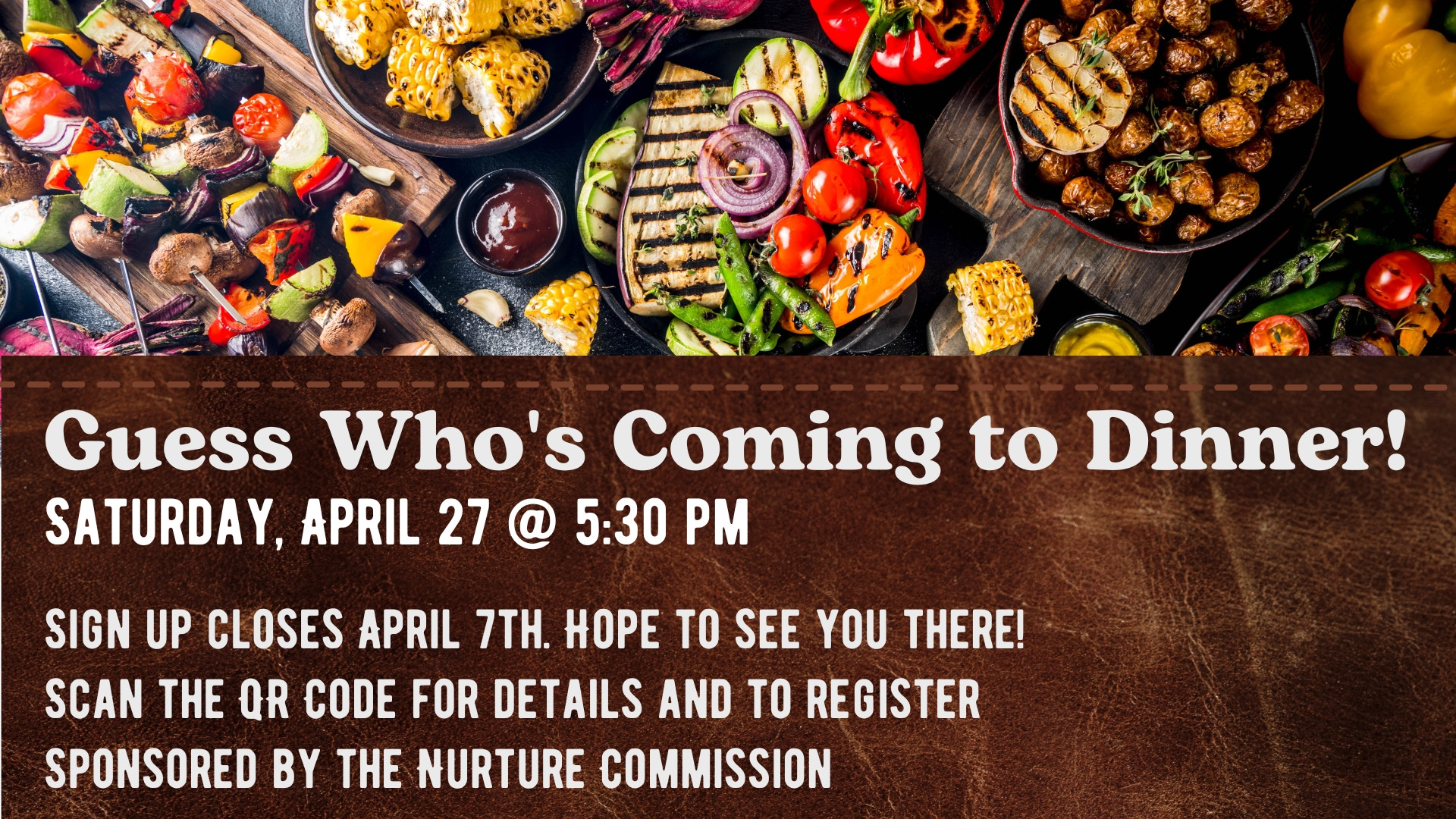 Guess Who's Coming to Dinner! | Etown CoB
