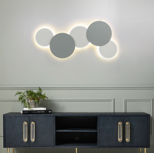 (Stock) LED Modern Round Decorative Wall Light | Jupico Lights