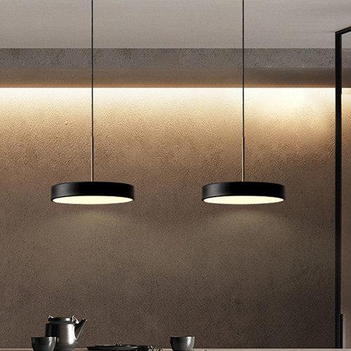 (Stock) LED Modern Simple Round Pendant Light | Jupico Lights